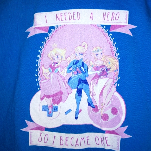 Teefury | Shirts & Tops | Teefury Tshirt I Needed A Hero So I Became ...